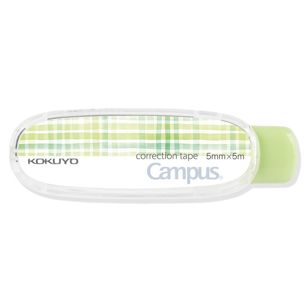 BAMBOO PLAID Kokuyo Spring Series 5mm X 5m Correction Tape White ...
