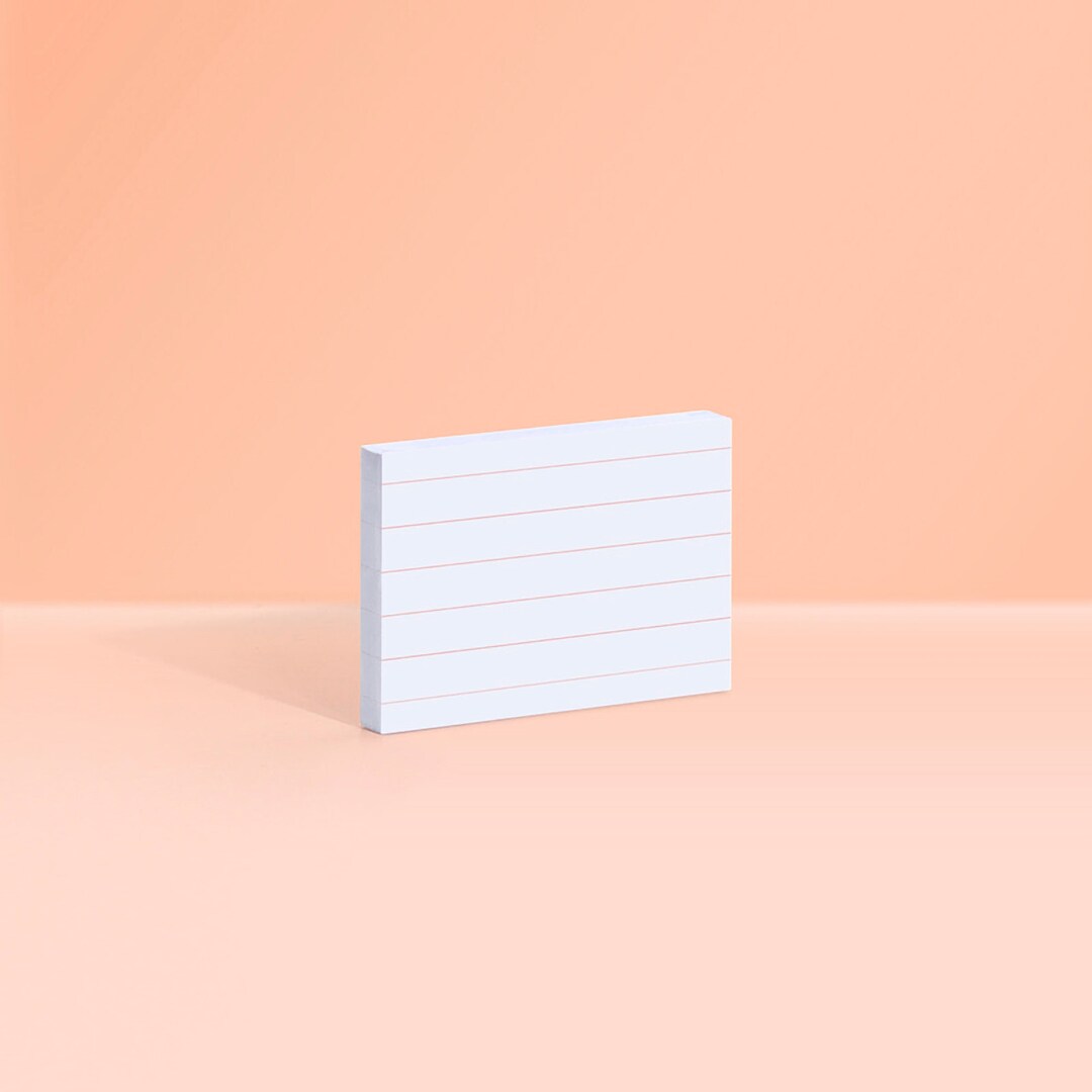 Motemote MINI Multi-color Ruled Sticky Notes | USA Located! - Etsy
