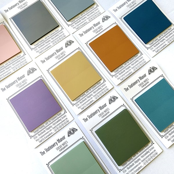Sticky Notes - Etsy