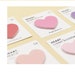 PAPERIAN Single Plan Marker HEART Note Sticky Note Small Sticky Note ...