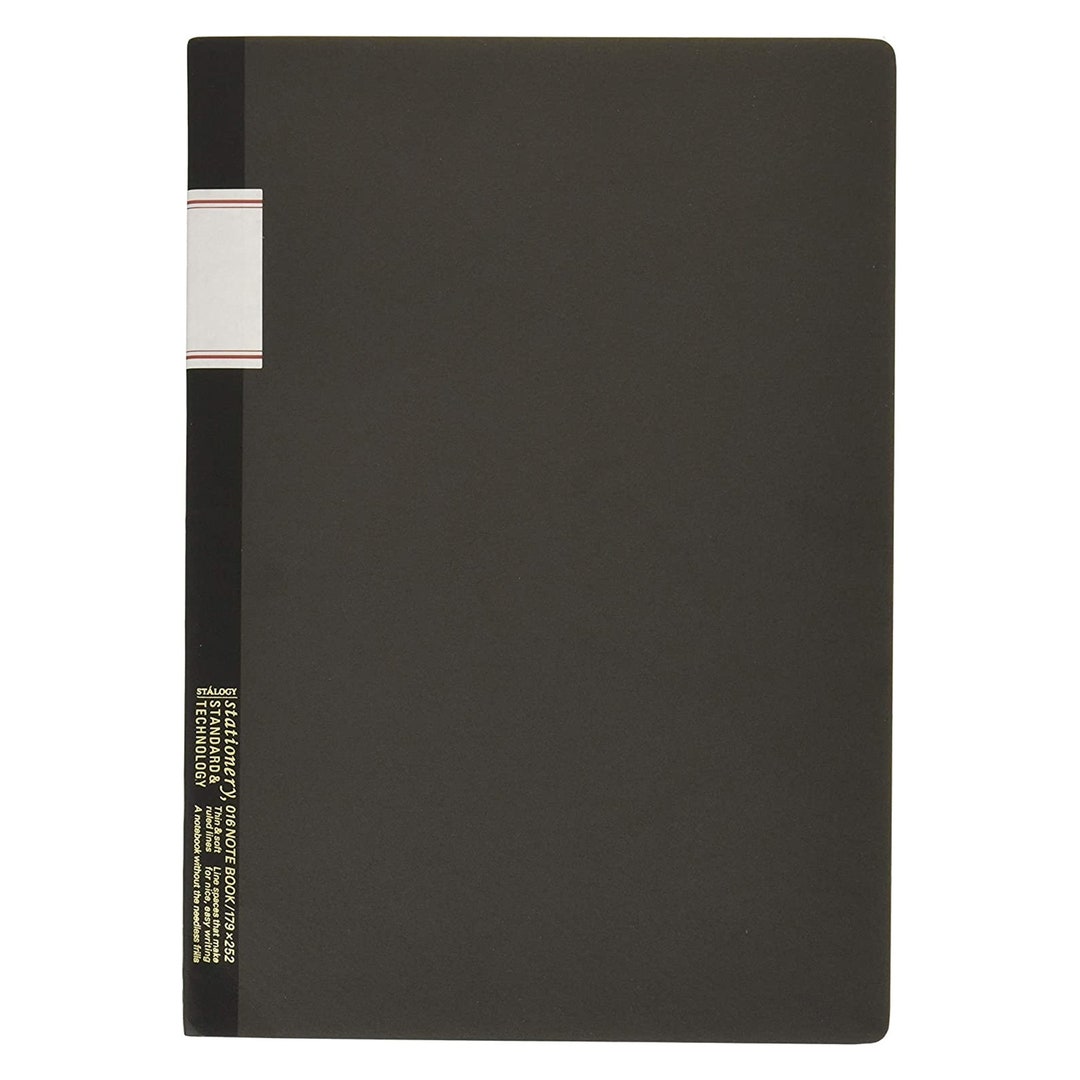 Stalogy B5 BLACK 7mm RULED College Ruled Notebook | B5 34 Pages S4010 ...