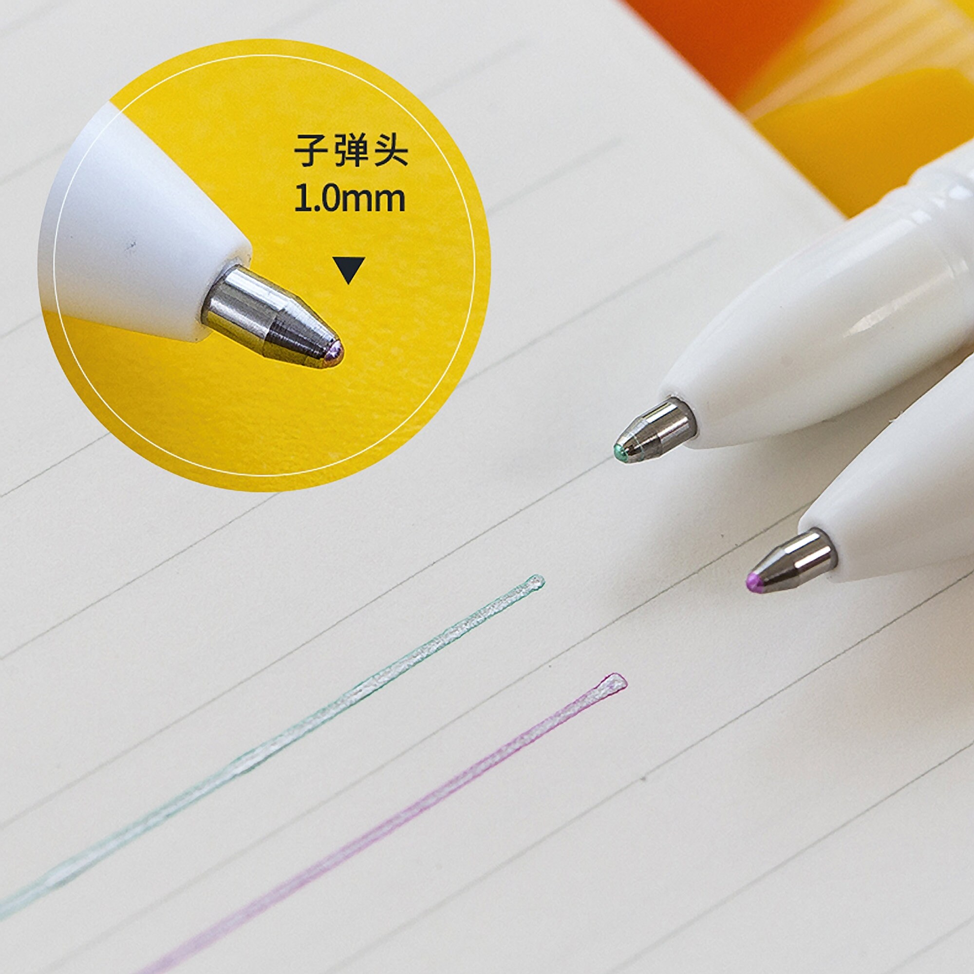 Metallic Outliners Set or Single Retractable Ink Pen 1.0mm | LEMON ...