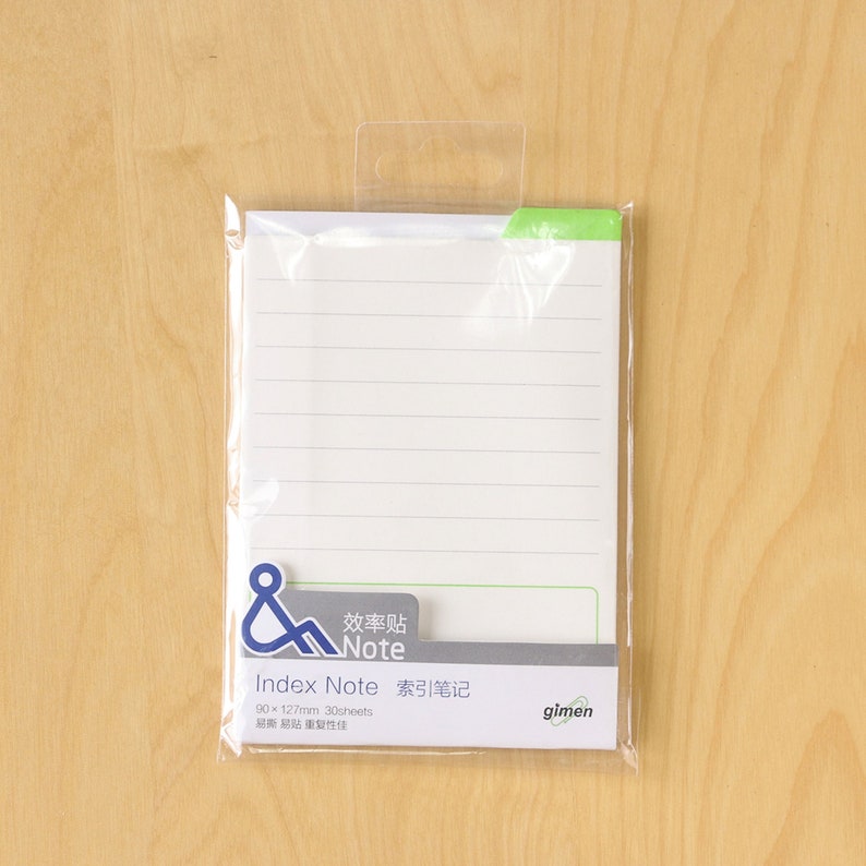 Gimen Paper Strong Sticky Note DAILY PLANNER Sticky Note - Etsy