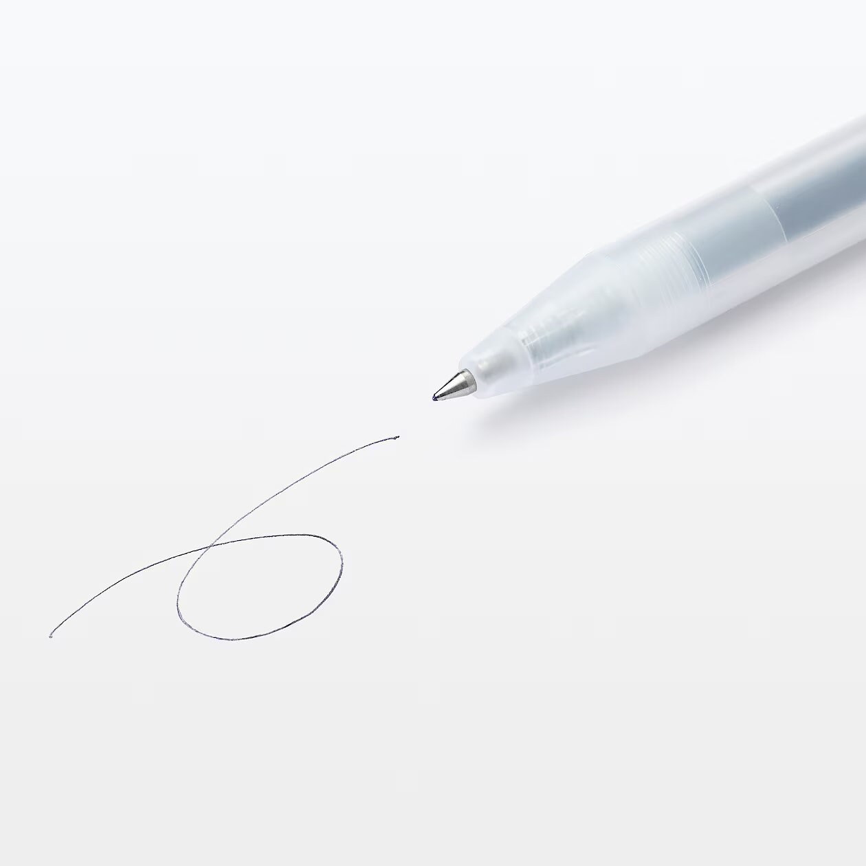 ORANGE MUJI Japan Knock Gel Ink Retractable Type Ballpoint Pen 0.3mm ...