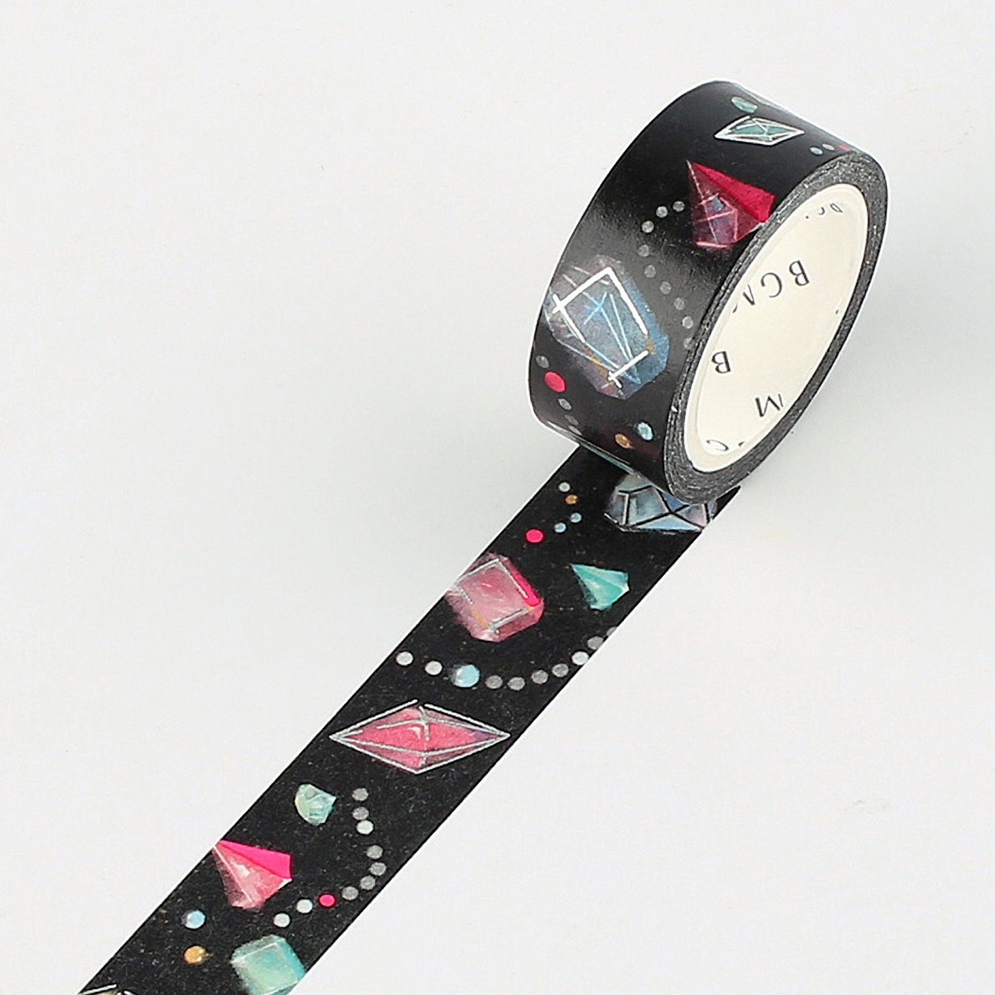 BGM Night Dream Jewelry Gems Crystals SILVER FOIL Washi Tape - Etsy