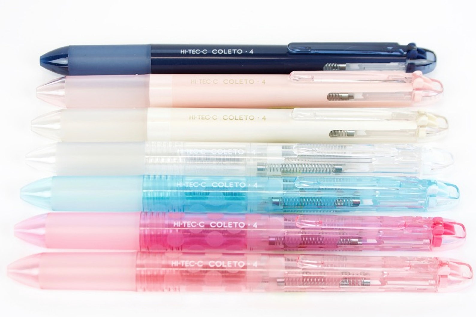 NAVY Pilot Hi-tec-c Coleto | 4 Color Multi Pen Body - Etsy