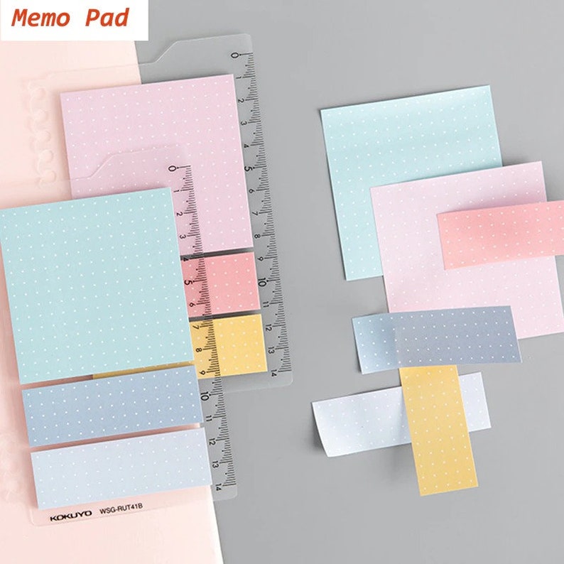 Kokuyo 2way BLUE Sticky Pads Loose Leaf Smart Ring Binder - Etsy