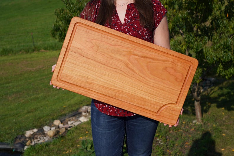 Giant Cherry Grazing Board | Handmade Wood Charcuterie Board ...