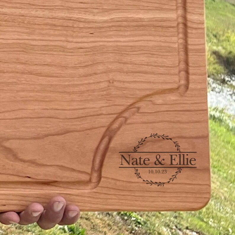 Giant Cherry Grazing Board | Handmade Wood Charcuterie Board ...