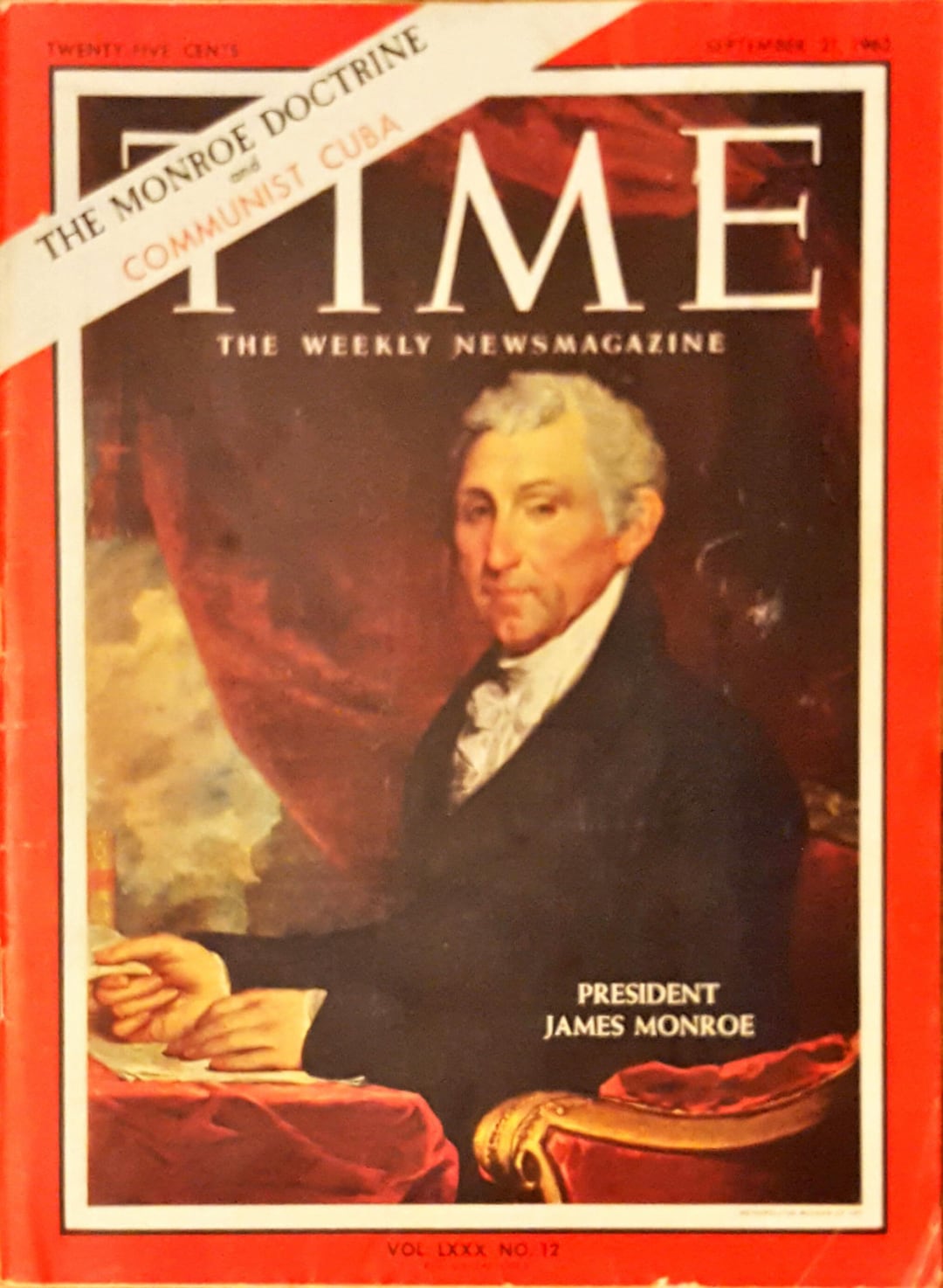 Time Magazine From September 21, 1962 - Etsy