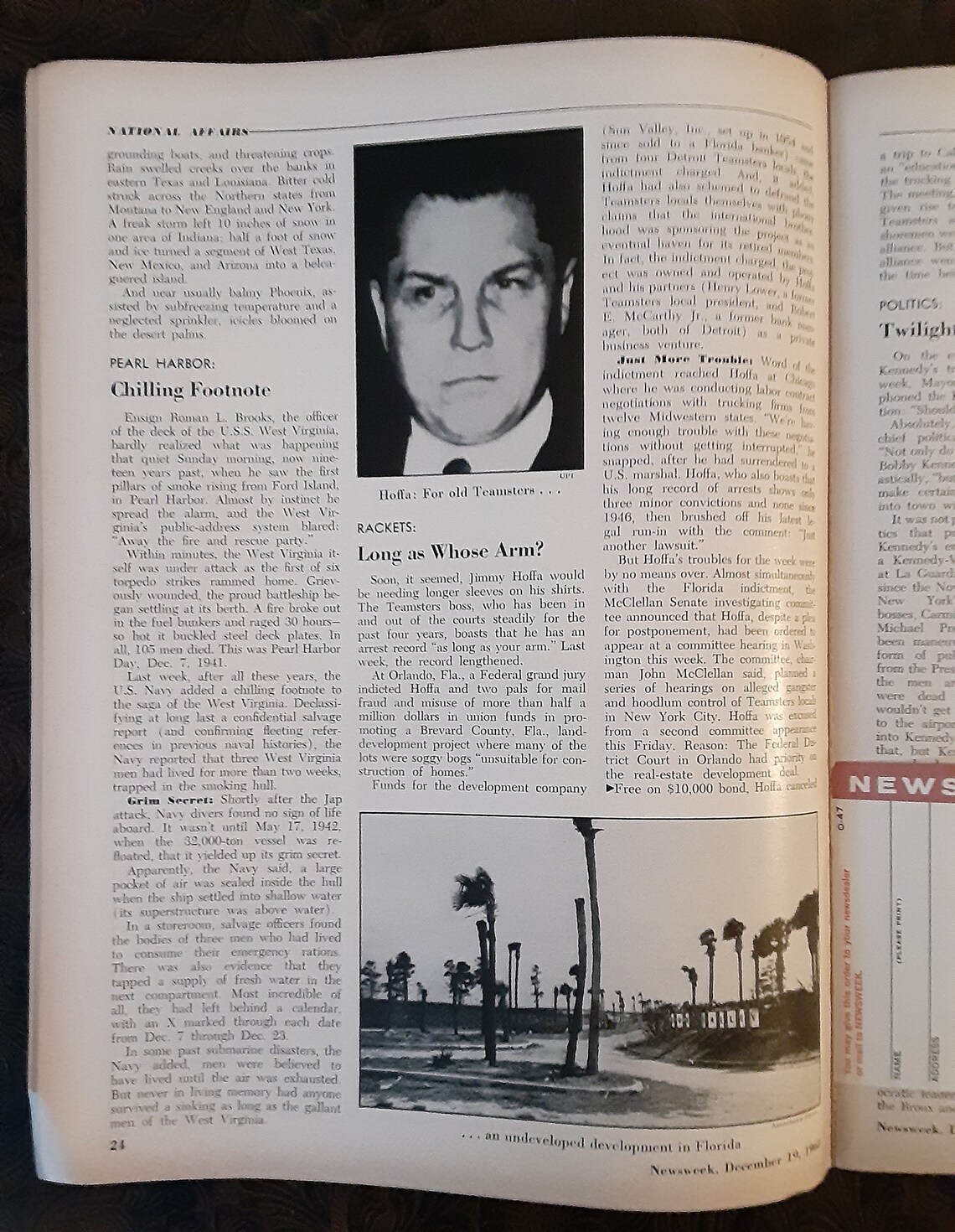 Newsweek Magazine December 19 1960 Space Program and Astronaut ...