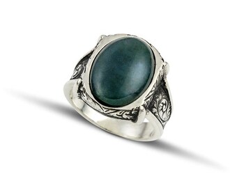 Men Sterling Silver 925 Ring With Carnelian Stone - Etsy