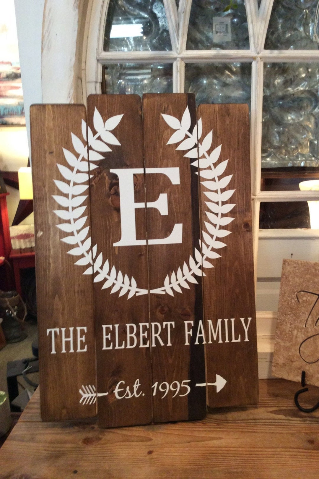 Personalized Monogram Wall Plaque Home Decor 16 X - Etsy
