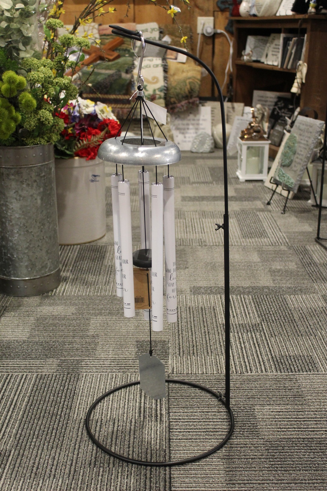 36" Wind Chime Stand-*holds 27" Corinthian Bells Chime* - Etsy