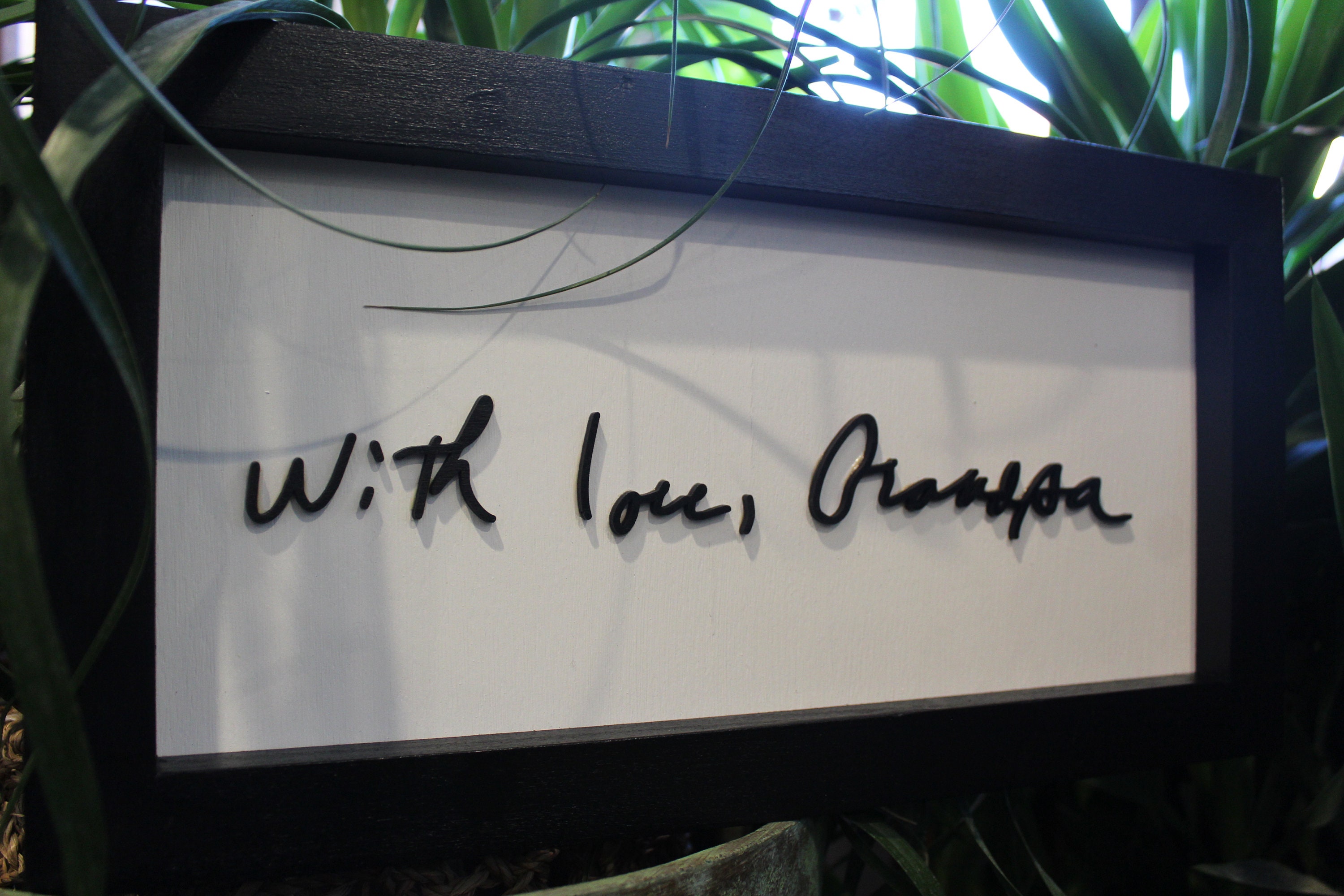 CUSTOM Signature Sign | Etsy