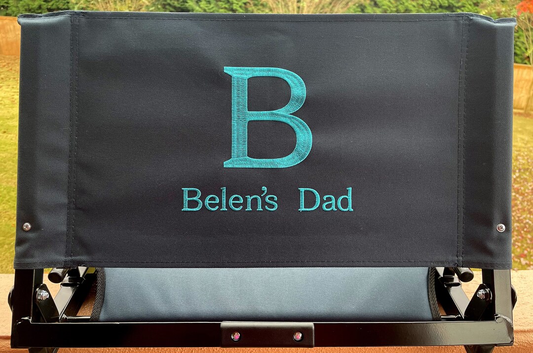 Monogrammed Stadium Seat, Stadium Seat, Stadium Chair, Monogrammed ...