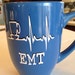 Monogram Coffee Cup, Personalized Mug, Custom Coffee Mug, EMT Gifts ...