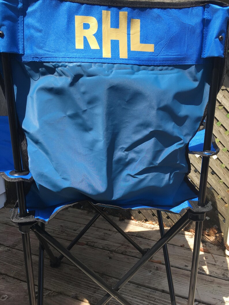 Personalized Chair Birthday Gift Football Chair Event Etsy