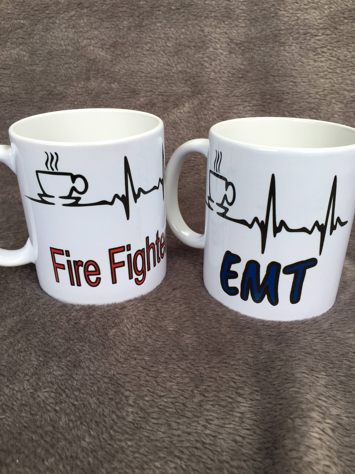 Monogram Coffee Cup, Personalized Mug, Custom Coffee Mug, EMT Gifts ...