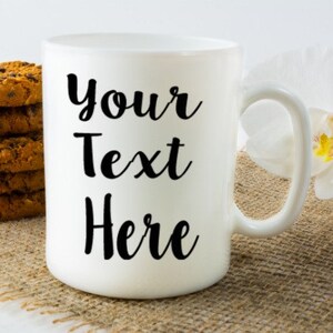 Custom Personalized Coffee Mug Design Your Own Custom Mug Custom Logo ...
