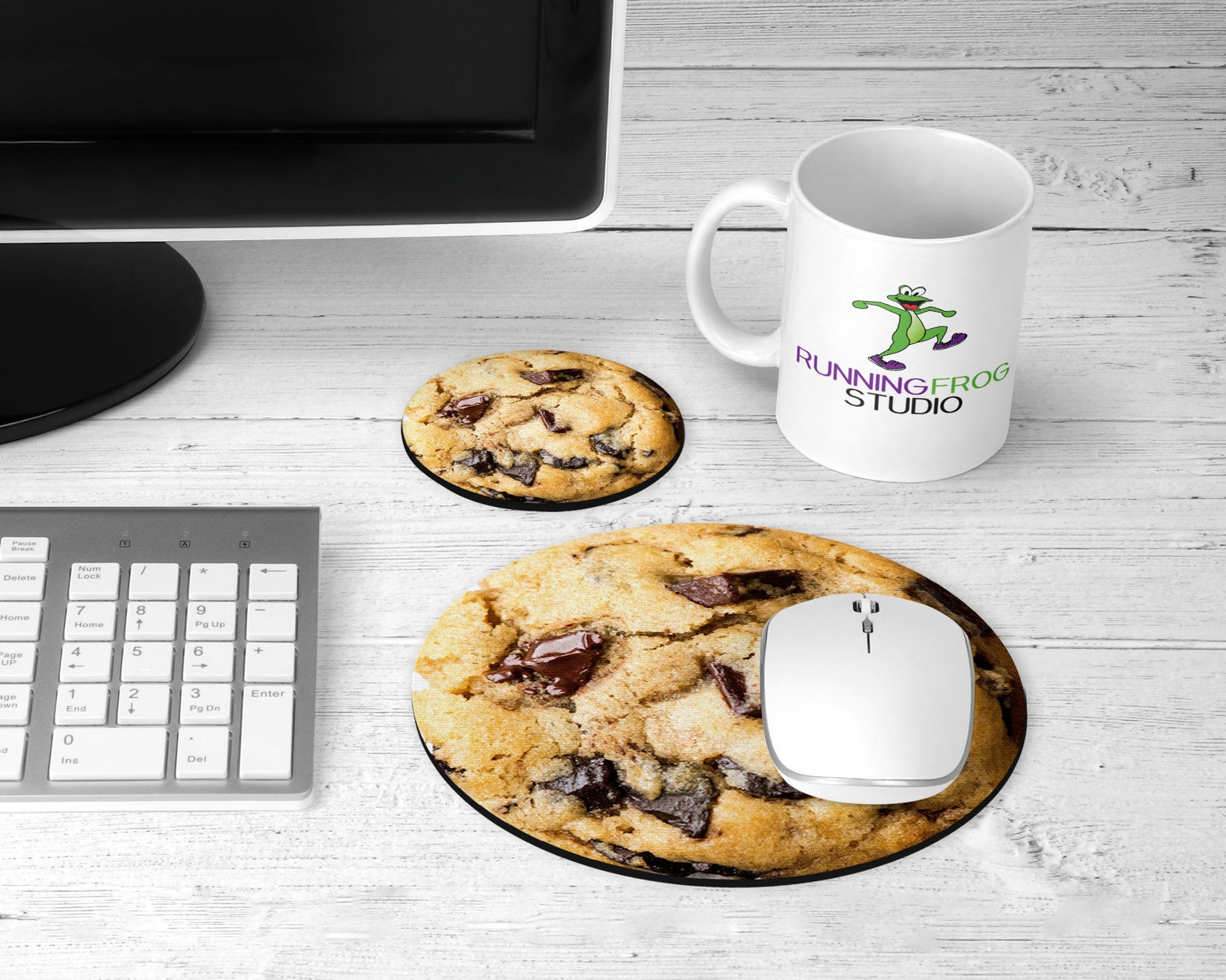 Chocolate Chip Cookie Lovers Mousepad - Keto and Paleo Friendly Cookie ...