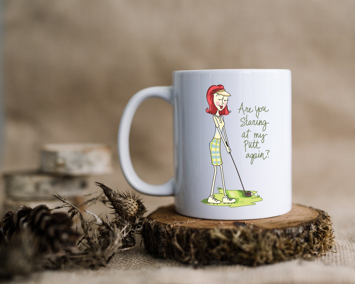 Ladies Golfing Mug - Funny Golf Mug - Golf Cart Ladies - Lady Golfers ...