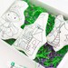 Knight Doodle Dolls Gift Set - Dragon and Castle Knight Coloring Set ...