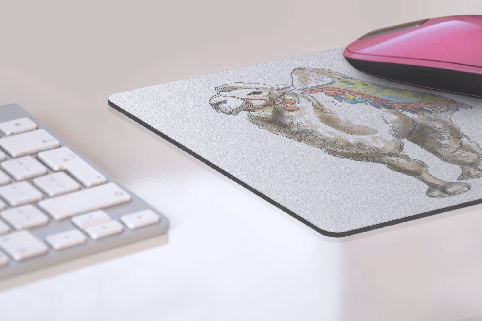 Fun Camel Mouse Pad Crazy Camel Lady Mouse Pad Bactrian - Etsy