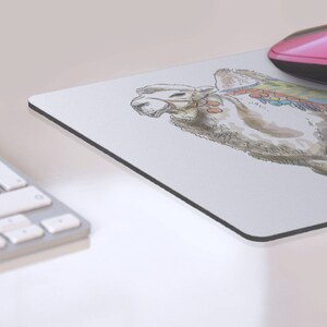 Fun Camel Mouse Pad - Crazy Camel Lady Mouse Pad - Bactrian Camels ...