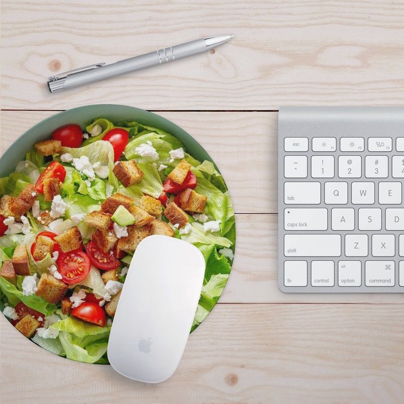 Salad Lovers Mousepad - Food Mouse Pad - Fitness Gift - Gift for Dad ...