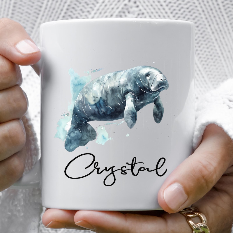 Coffee Mug Manatees - Etsy