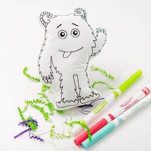 Monster Doodle Dolls Gift Set - Coloring Set - Children's Coloring ...