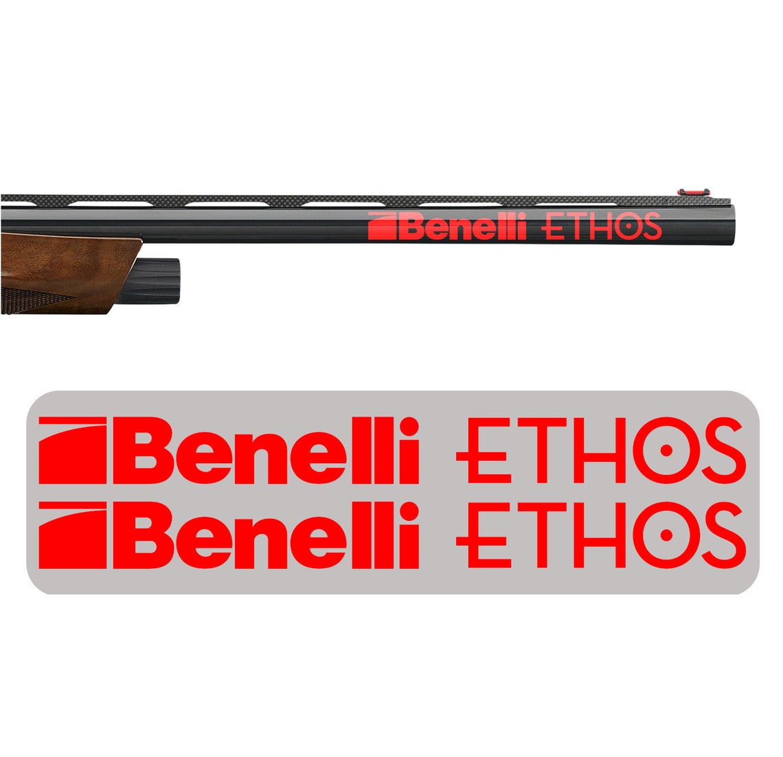 2x Benelli ETHOS Vinyl Decal Sticker for Barrel Shotgun Gun | Etsy