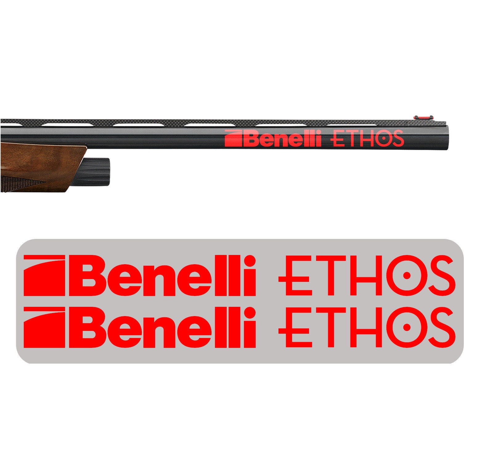 2x Benelli ETHOS Vinyl Decal Sticker for Barrel Shotgun Gun - Etsy