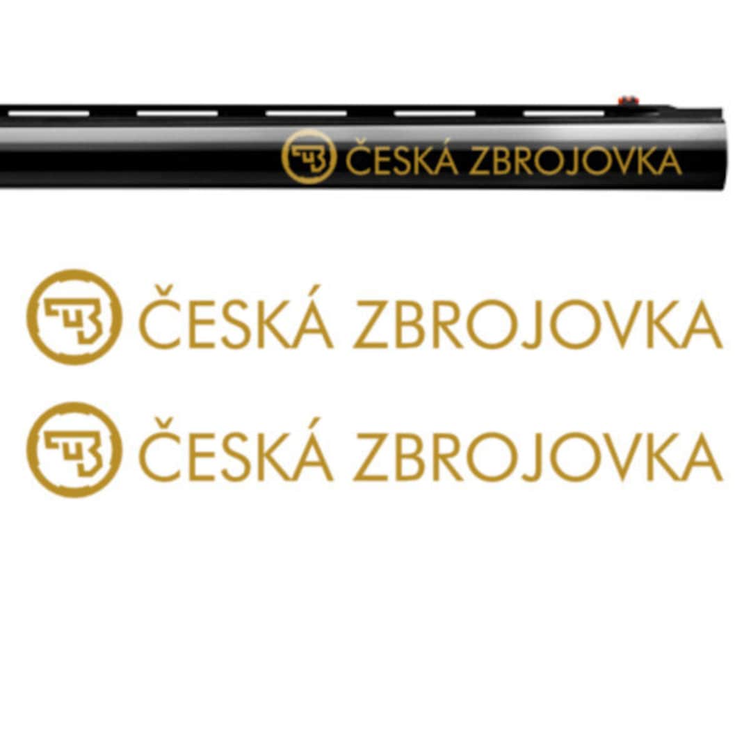 2x CZ ČESKÁ ZBROJOVKA Vinyl Decal Sticker Autocollant Aufkleber Adesivi ...
