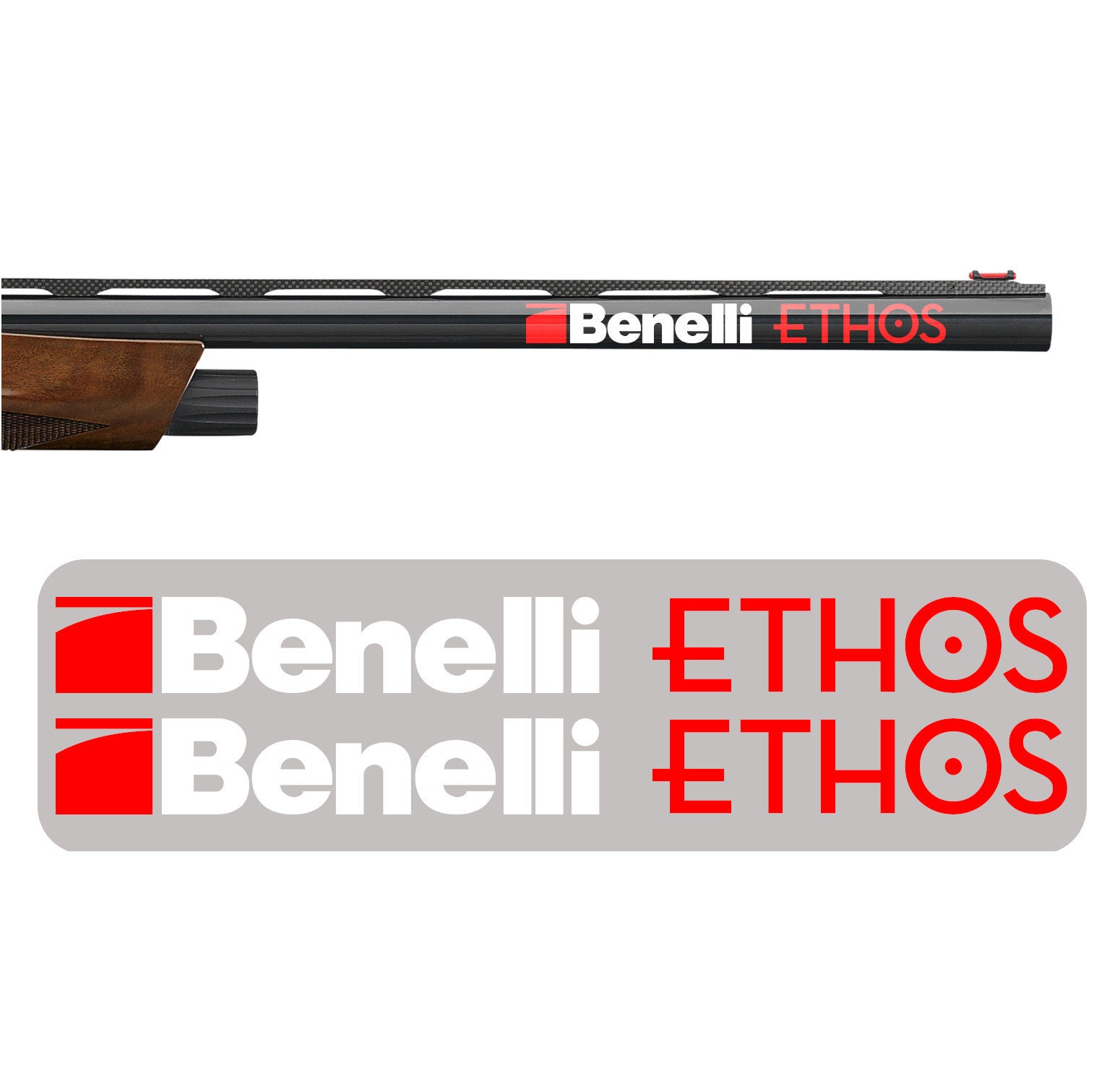 2x Benelli ETHOS Vinyl Decal Sticker for Barrel Shotgun Gun - Etsy