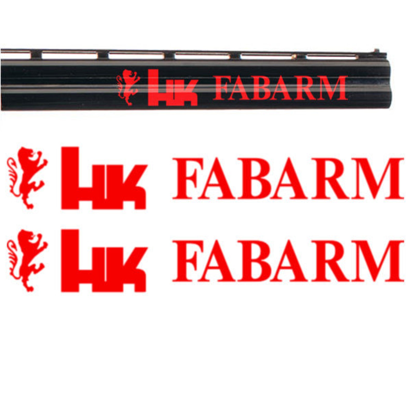 2x HK FABARM Vinyl Decal Sticker for Shotgun Gun Case Gun Safe - Etsy
