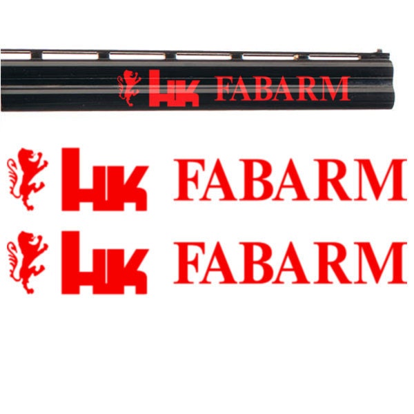 2x HK FABARM Vinyl Decal Sticker for Shotgun Gun Case Gun Safe - Etsy