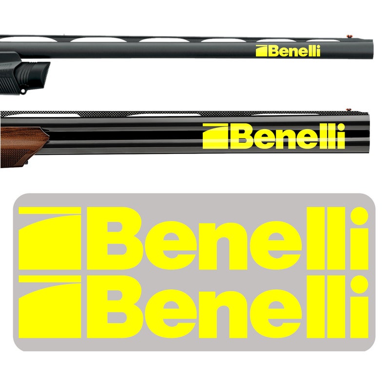 2x Benelli Vinyl Decal Sticker for Barrel Shotgun Gun Case Gun - Etsy