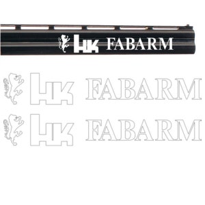 2x HK FABARM Vinyl Decal Sticker for Shotgun Gun Case Gun Safe Car ...