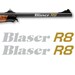 2x Blaser R8 Vinyl Decal Sticker for Shotgun Gun Case Gun Safe Car ...