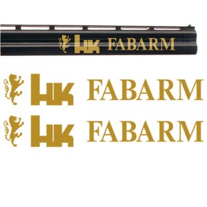 2x HK FABARM Vinyl Decal Sticker for Shotgun Gun Case Gun Safe Car ...