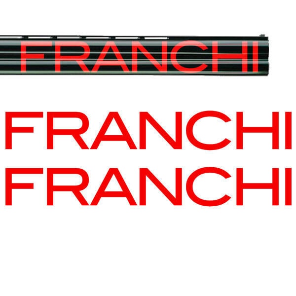 2x Franchi Vinyl Decal Sticker pour fusil de chasse Gun Case Gun Safe ...