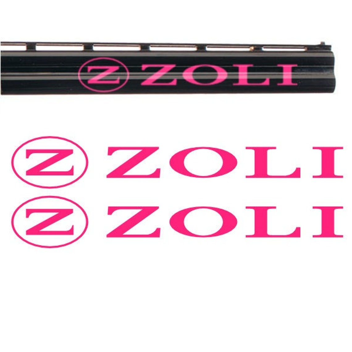 2x Zoli Vinyl Decal Sticker pour Shotgun Gun Case Gun Safe Car - Etsy ...