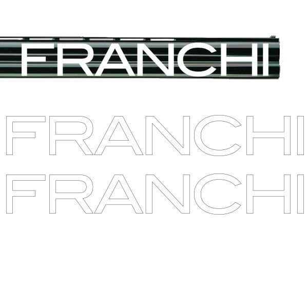 2x Franchi Vinyl Decal Sticker pour fusil de chasse Gun Case Gun Safe ...