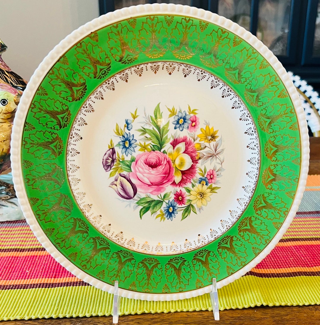 Vintage Solian Ware Simpsons #777 Plate Made in England, 10.5” - Etsy