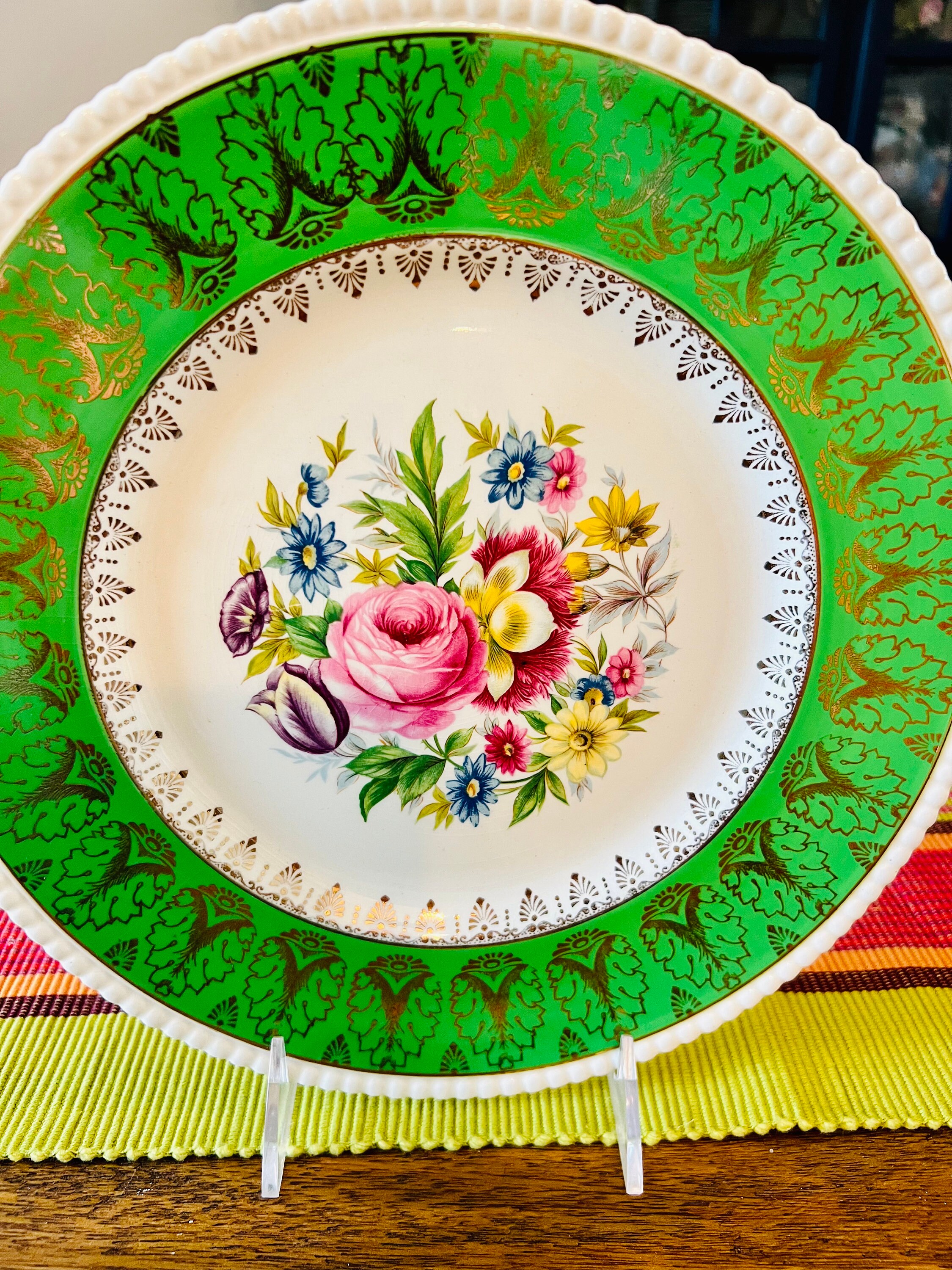 Vintage Solian Ware Simpsons 777 Plate Made in England, 10.5 - Etsy