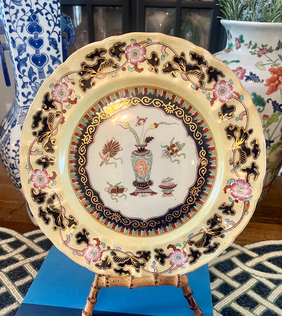 Antique Masons Ironstone Plate From the 1800s, 10 Diameter - Etsy