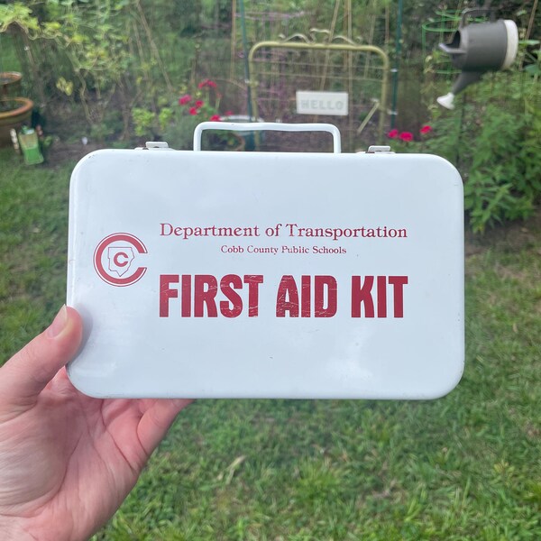 First Aid Kit Tin - Etsy