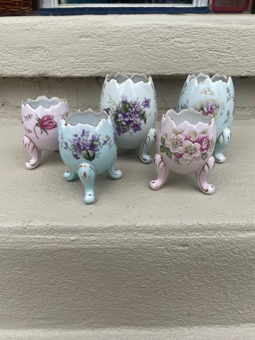 Vintage Inarco Egg Cup Planter Vases-3.75” Tall Height - Etsy